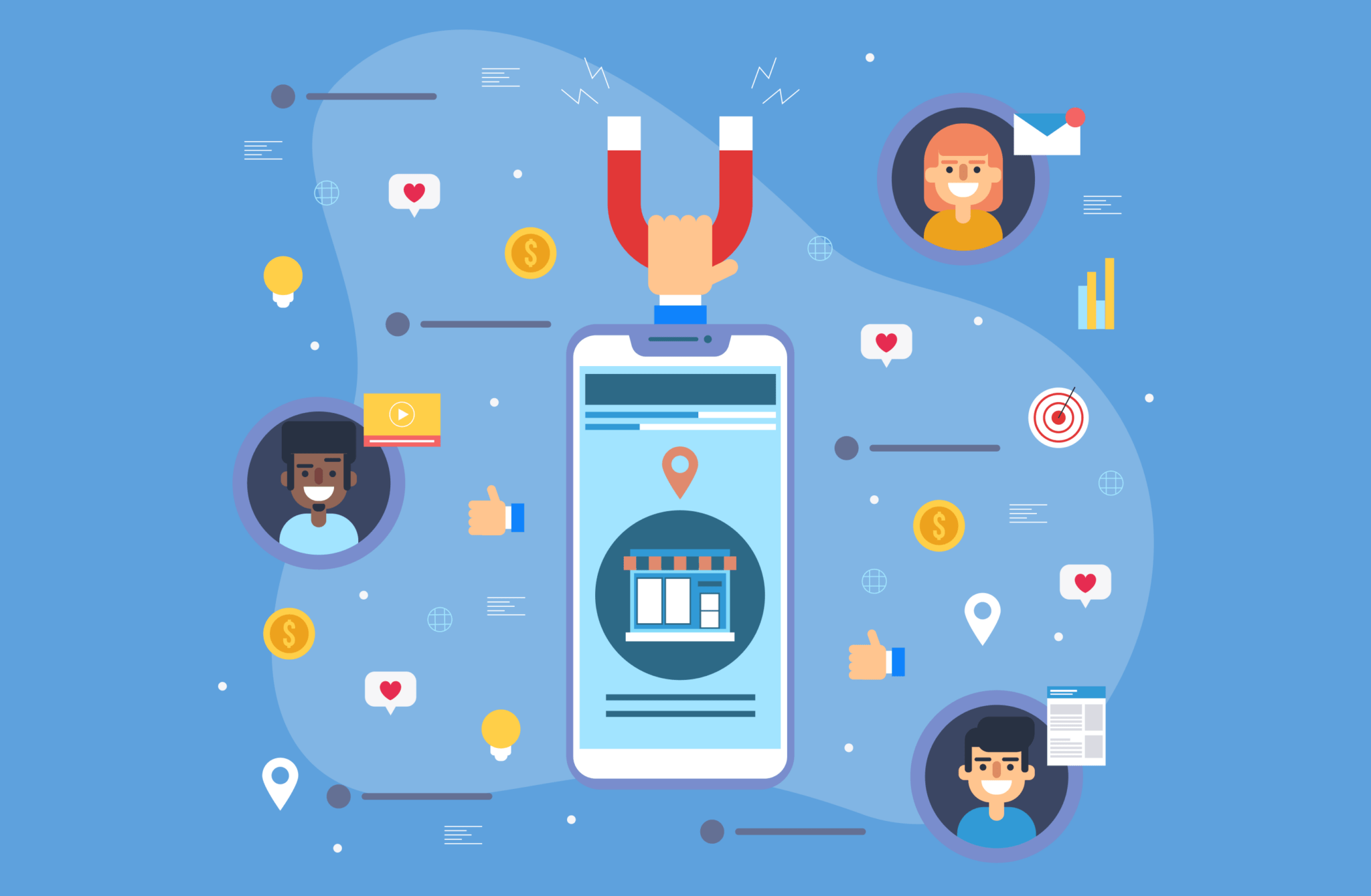 Inbound Marketing vs. Outbound Marketing - Visitor Queue Blog ...